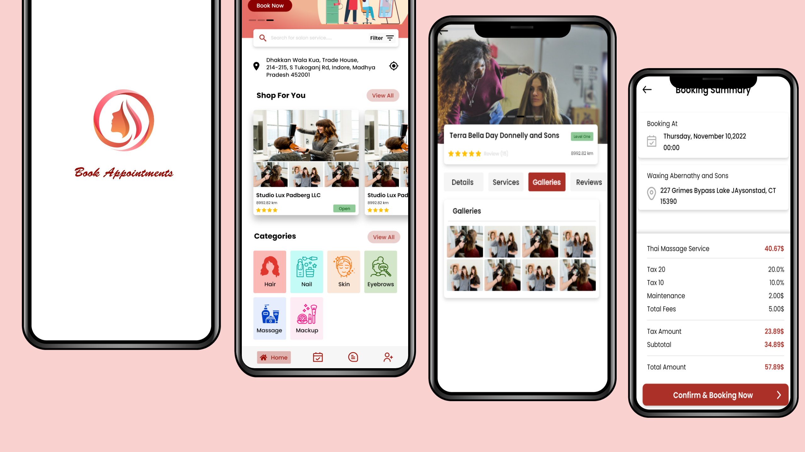 Salon Appointment | Booking | Barber | Spa| Massage | Business Listing | Multivendor | Multishop ...